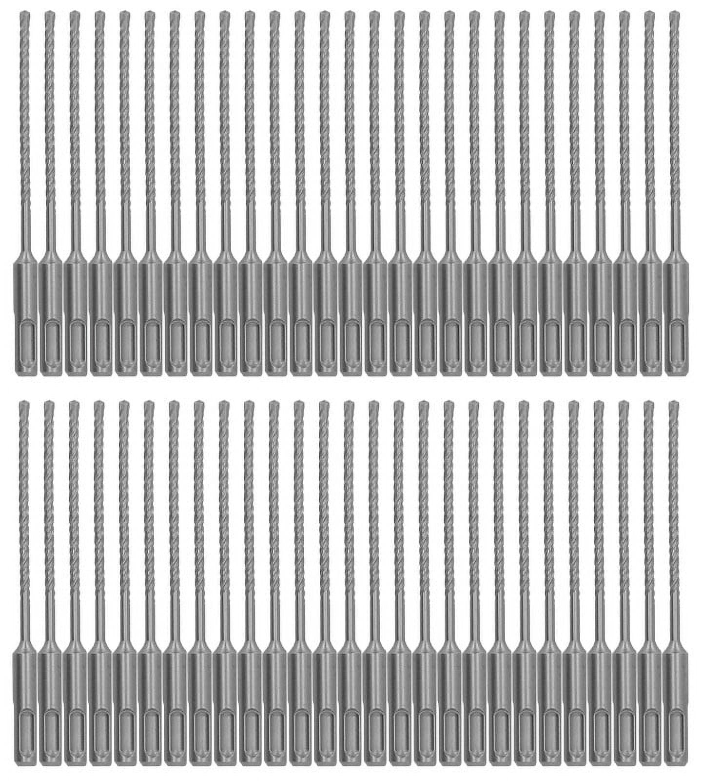 Max-Craft SDS-Plus Drill Bit Set, 3/16" x 8" Carbide Tip, SDS+Rotary ...