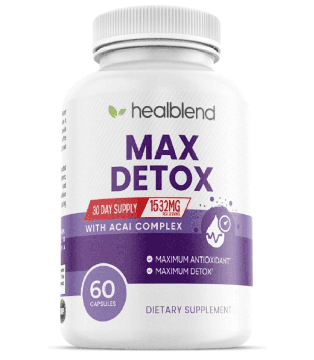 Max Detox Supplement, Advanced Gut Cleanse Detox for Women & Men with ...