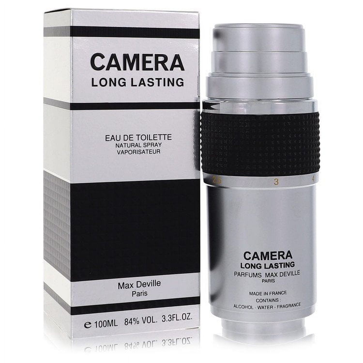 Max Deville's Camera Long Lasting Eau De Toilette Spray - Sophisticated ...