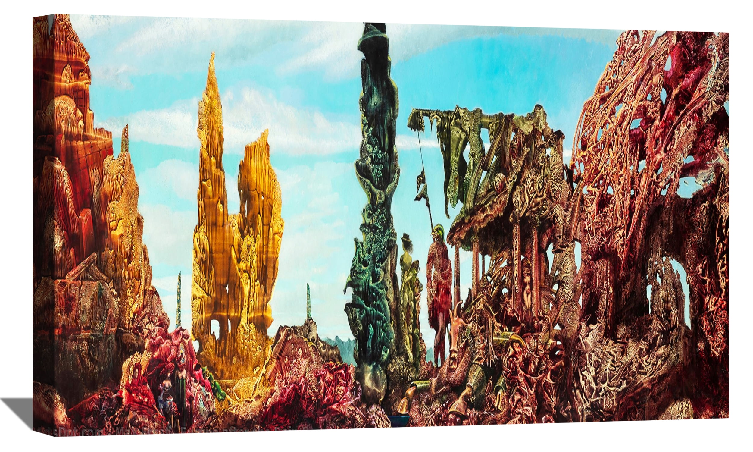 Max Ernst Painting Europe after the Rain II Surrealistic Canvas Art ...