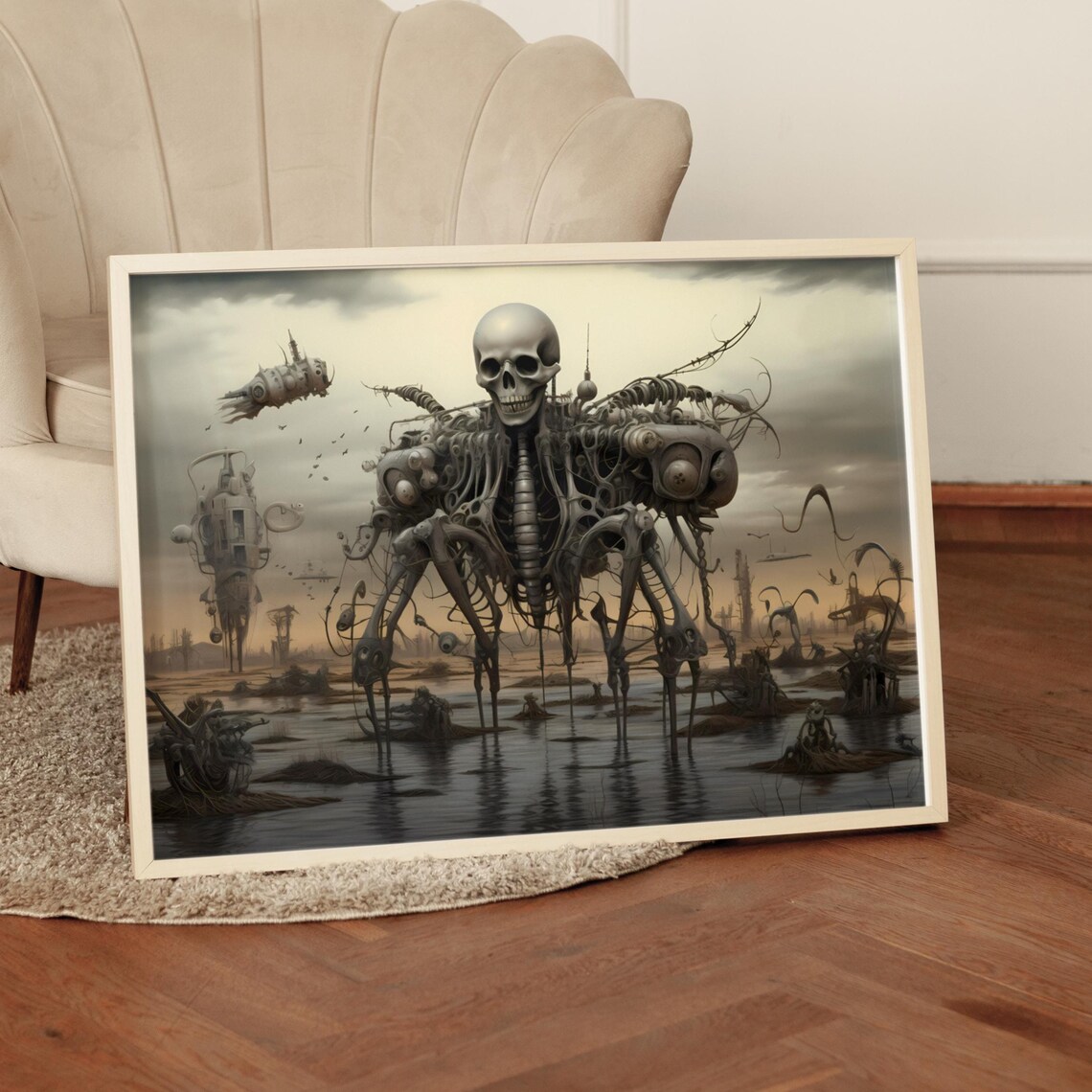 Max Ernst Poster - Skull, Surrealist Art As Max Ernst Print, True To ...