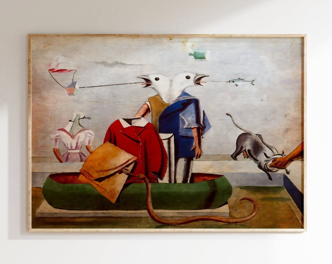 Max Ernst Poster - Surrealist Art As Max Ernst Print, True To Original ...