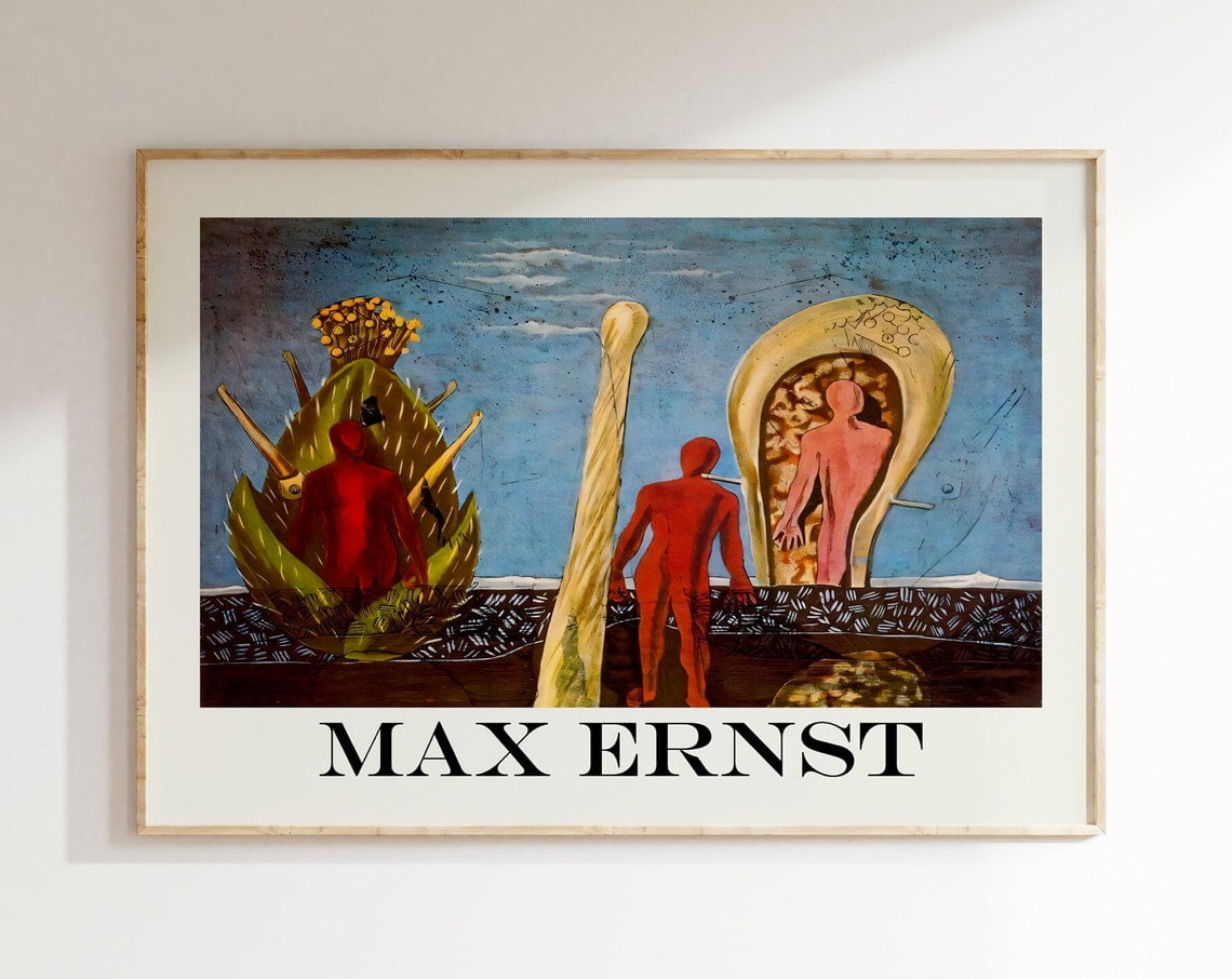Max Ernst Poster - Surrealist Art As Max Ernst Print, True To Original ...