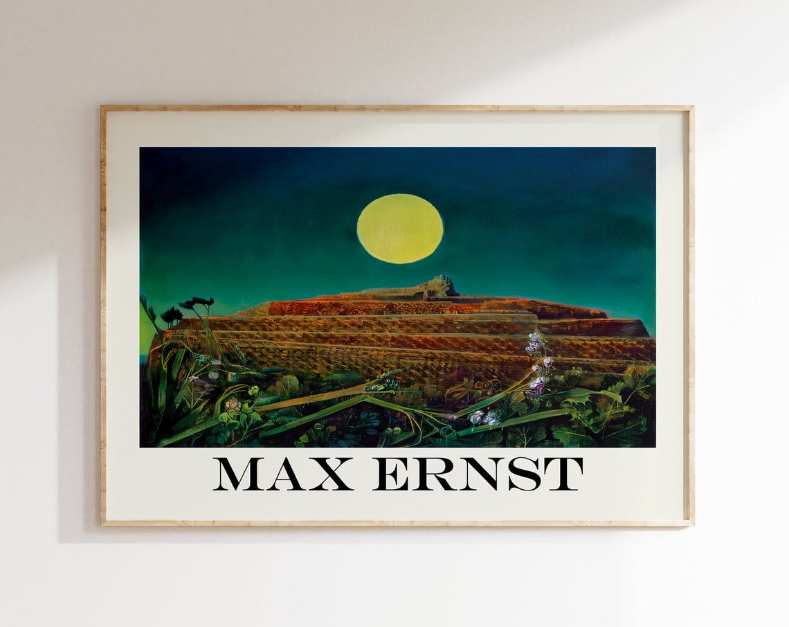 Max Ernst Poster - Surrealist Art As Max Ernst Print, True To Original ...