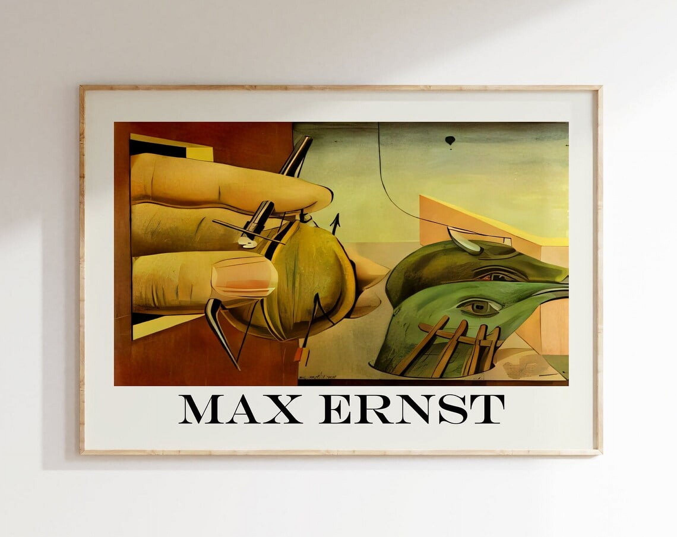 Max Ernst Poster - Surrealist Art As Max Ernst Print, True To Original ...