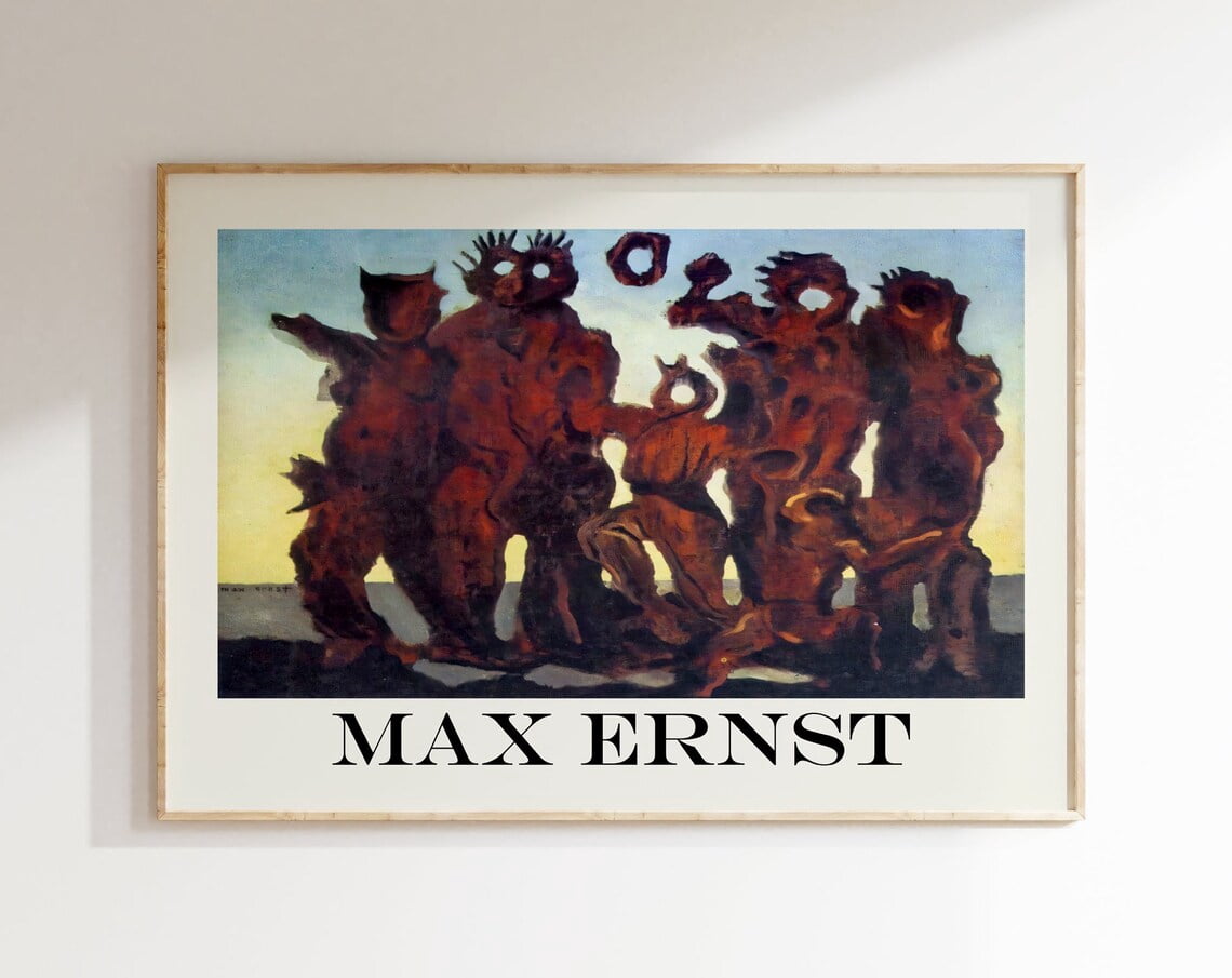 Max Ernst Poster - Surrealist Art As Max Ernst Print, True To Original ...