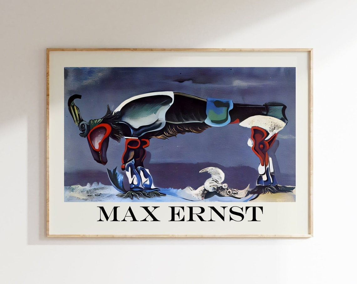 Max Ernst Poster - Surrealist Art As Max Ernst Print, True To Original ...