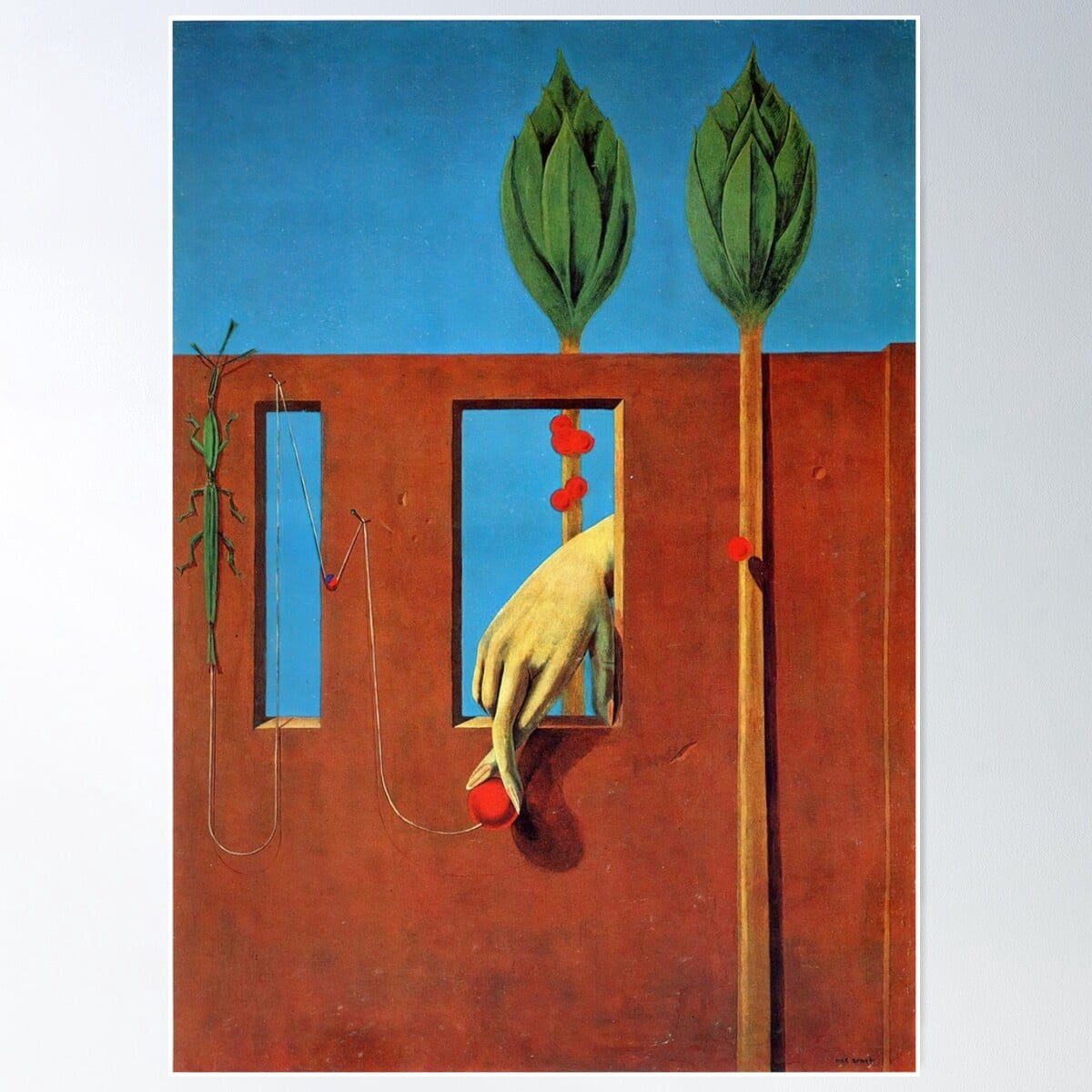 Max Ernst Poster Wall Art, Modern Wall Decor For Living Room Bedroom ...