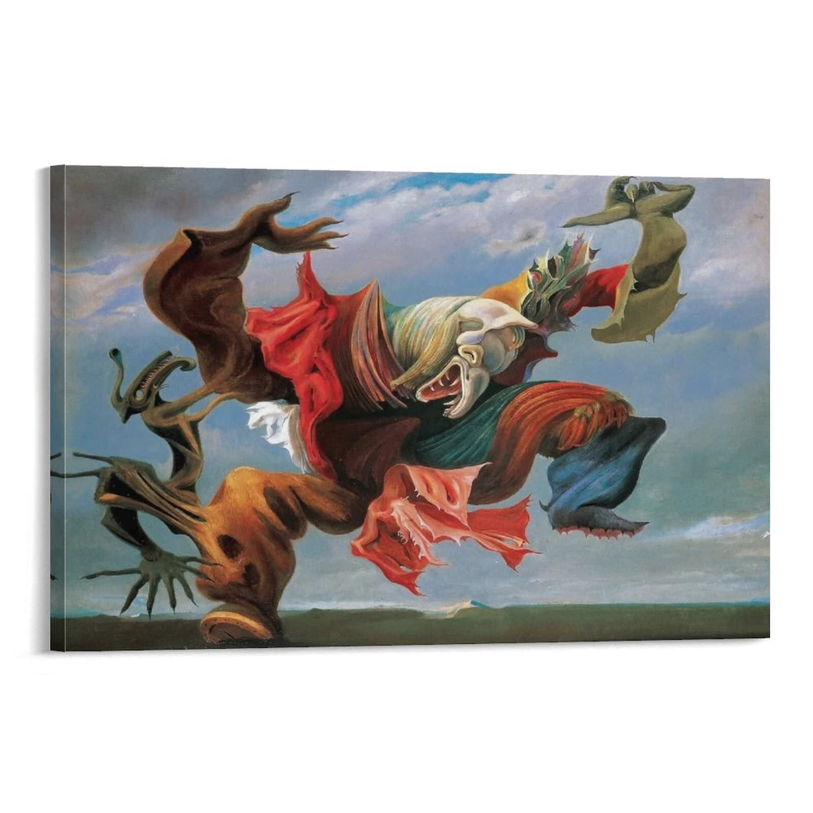 Max Ernst The Angel of The Home Or The Triumph. of Surrealism Art ...