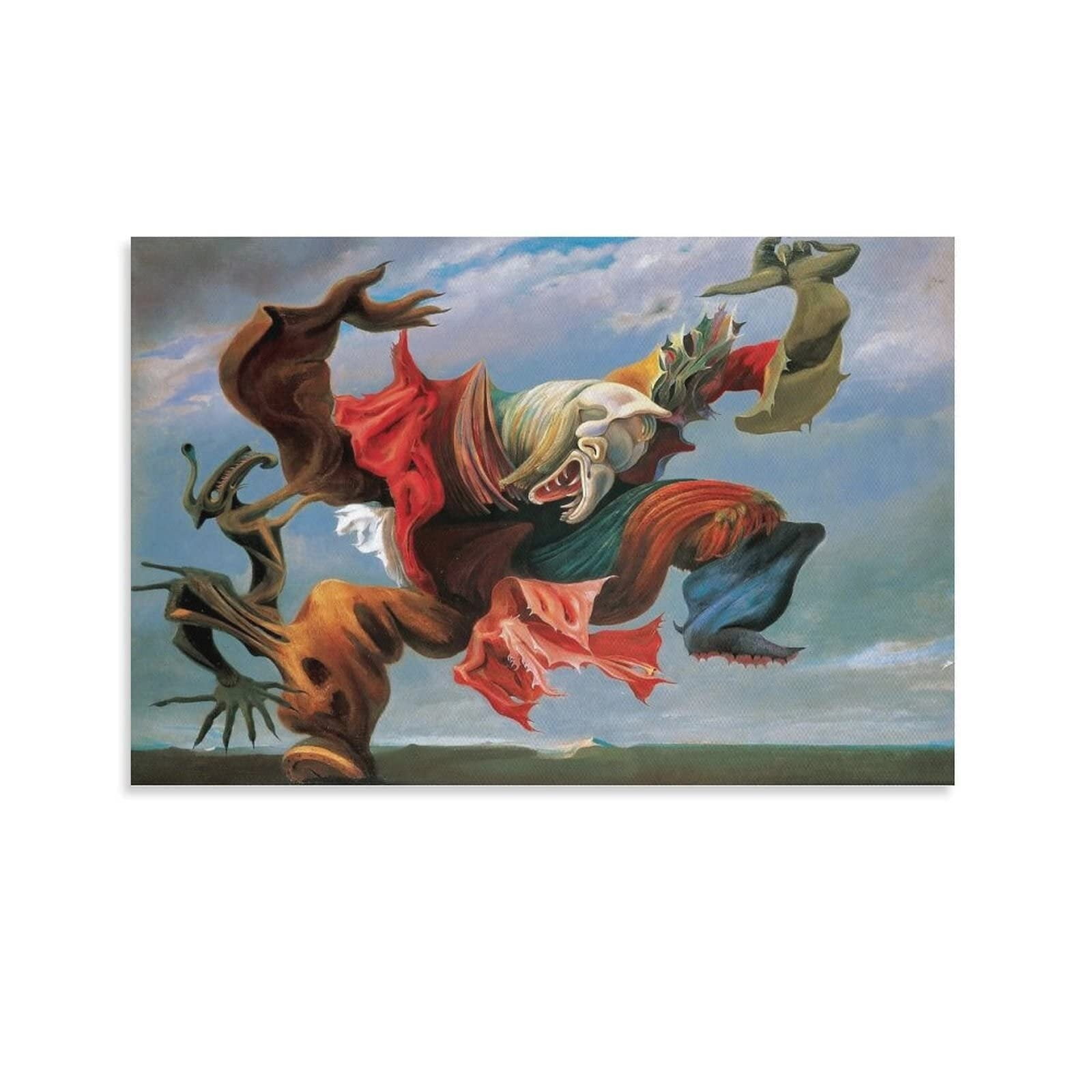 Max Ernst The Angel of The Home Or The Triumph. of Surrealism Art ...