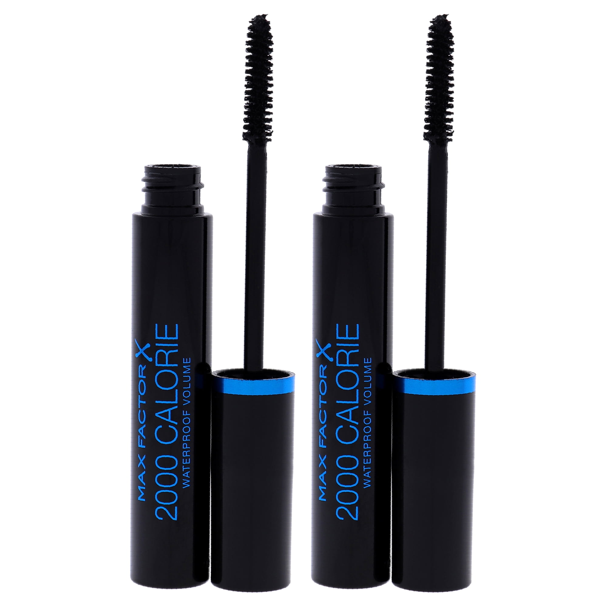 Max Factor Waterproof Mascara, Black, Pack of 2, 9 ml, Volume for ...