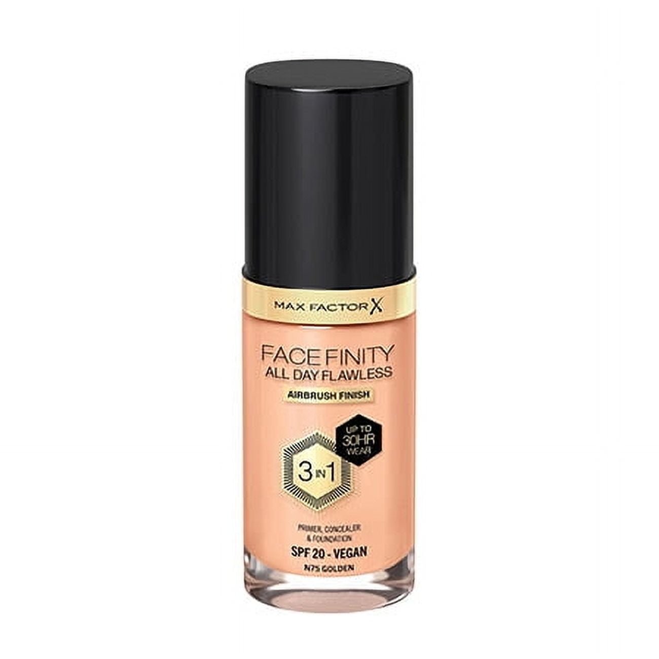 Max Factor Facefinity All Day Flawless Foundation 3-in-1 Color 075 ...