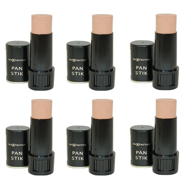 Max Factor Pan Stik Rich Creamy Foundation Bisque Ivory (Pack of 6 ...