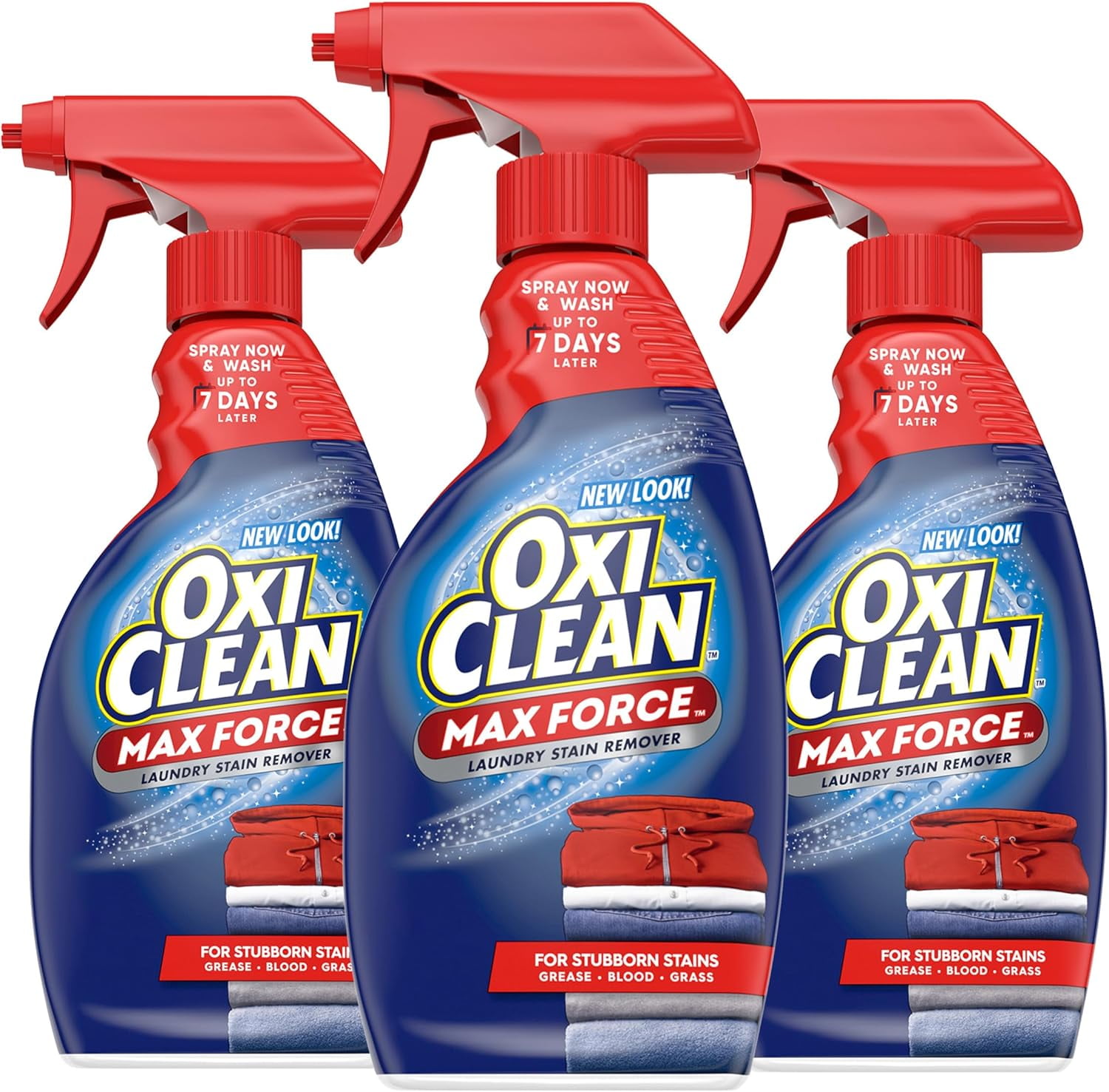 Max Force Laundry Stain Remover Spray, 12 Fl.Oz, 3-Pack - Walmart.com