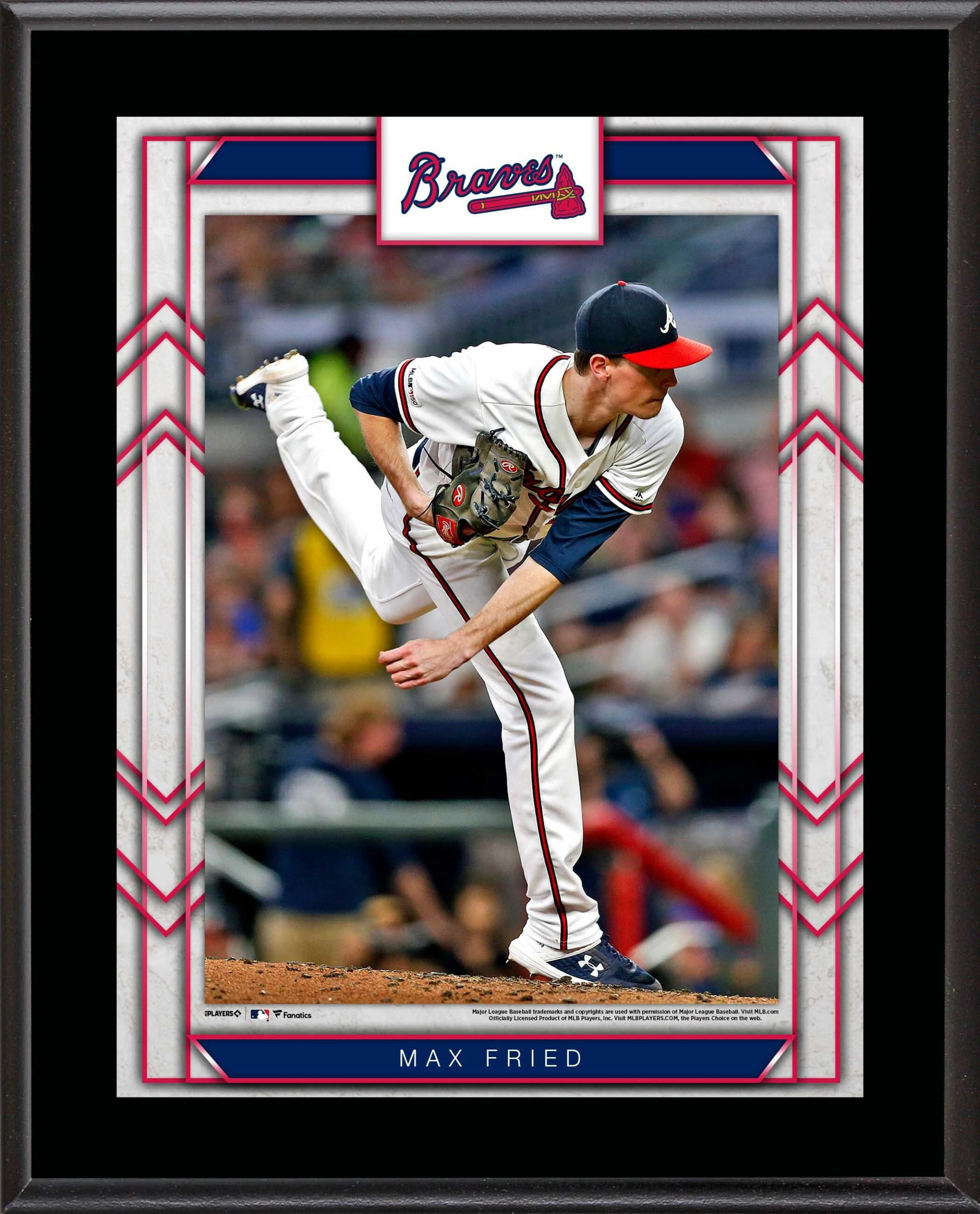 Max Fried Atlanta Braves 10.5" x 13" Sublimated Player Plaque - Walmart.com