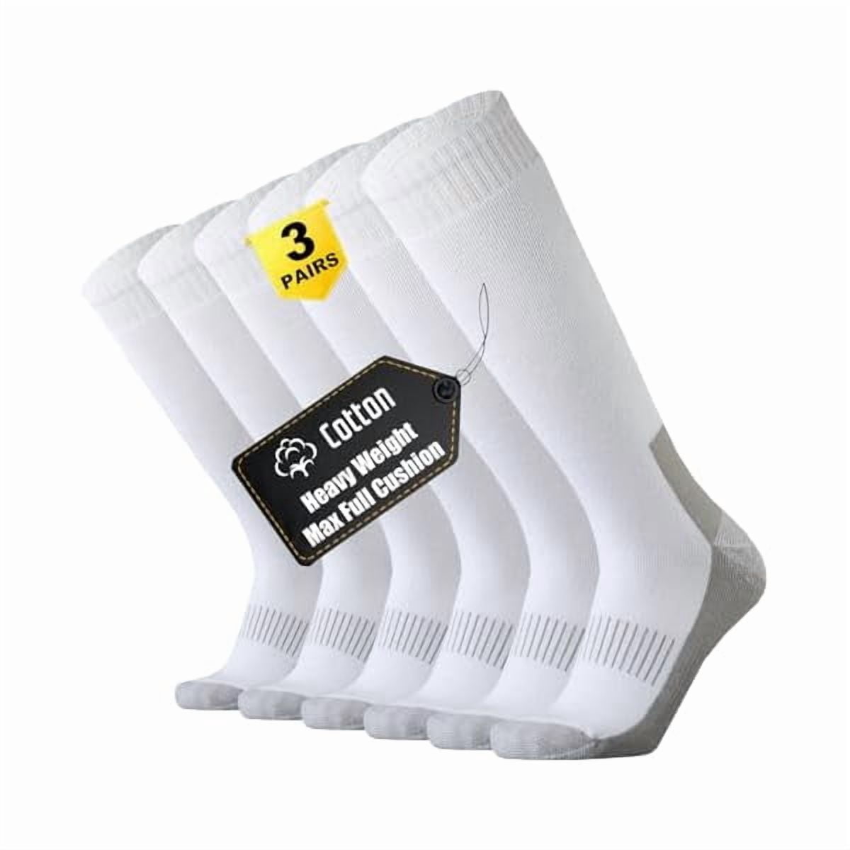 Max Full Cushion Knee High Socks for Men Work Boot Athletic Over the ...
