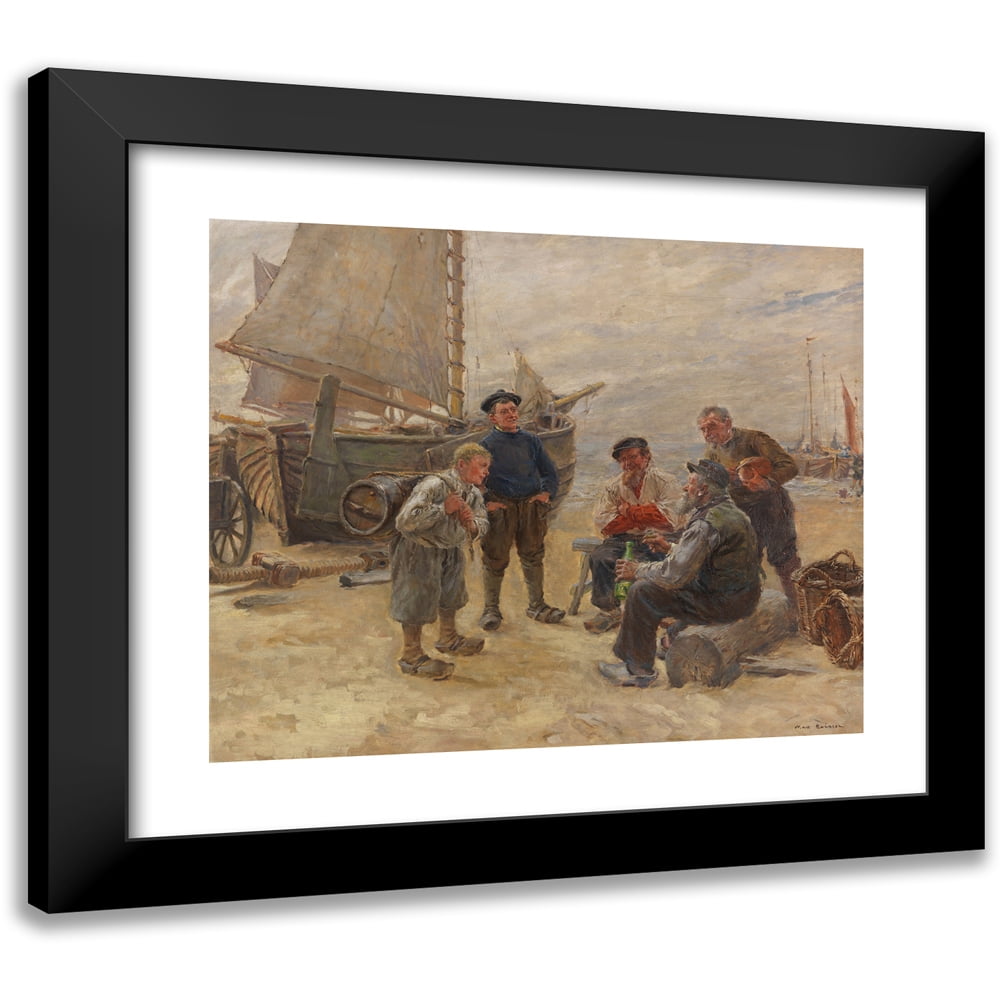 Max Gaisser 14x12 Black Modern Framed Museum Art Print Titled - Fischer ...