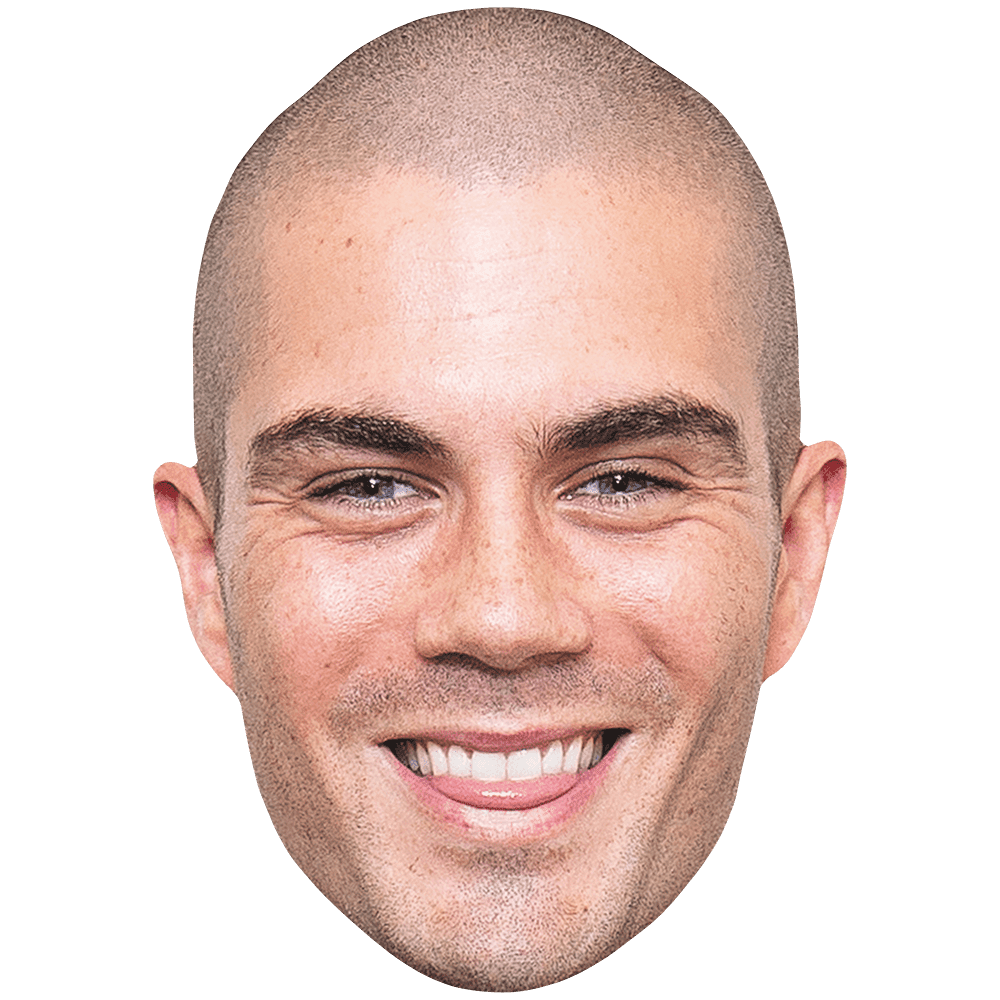 Max George (Smile) Flat Cardboard Face - Walmart.com