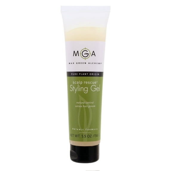 Max Green Alchemy Scalp Rescue Styling Gel, Flexible Hold, Vegan, 5.5 ...