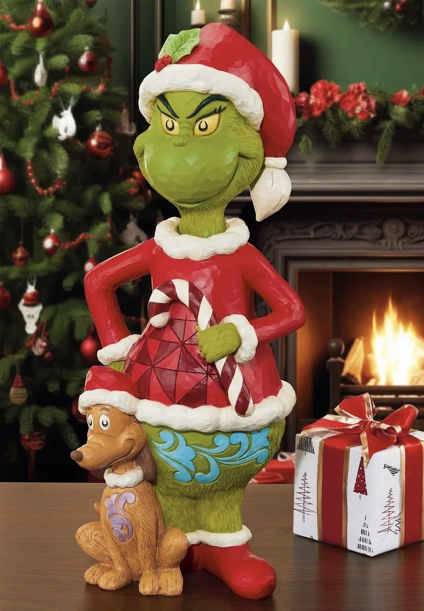 Max & Grinch Figurine Statue 20 inch Jim Shore - Walmart.com