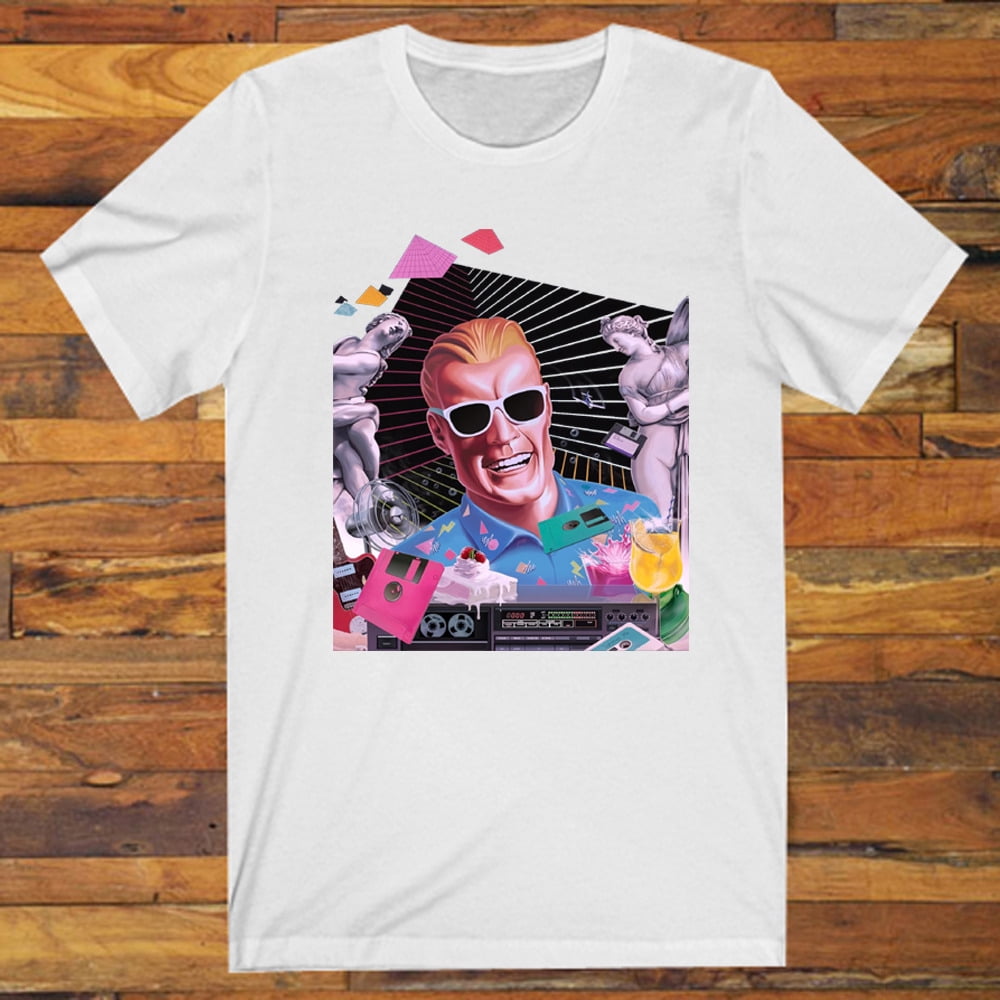 Max Headroom Retro Poster Logo Men's White T-Shirt S-3XL - Walmart.com