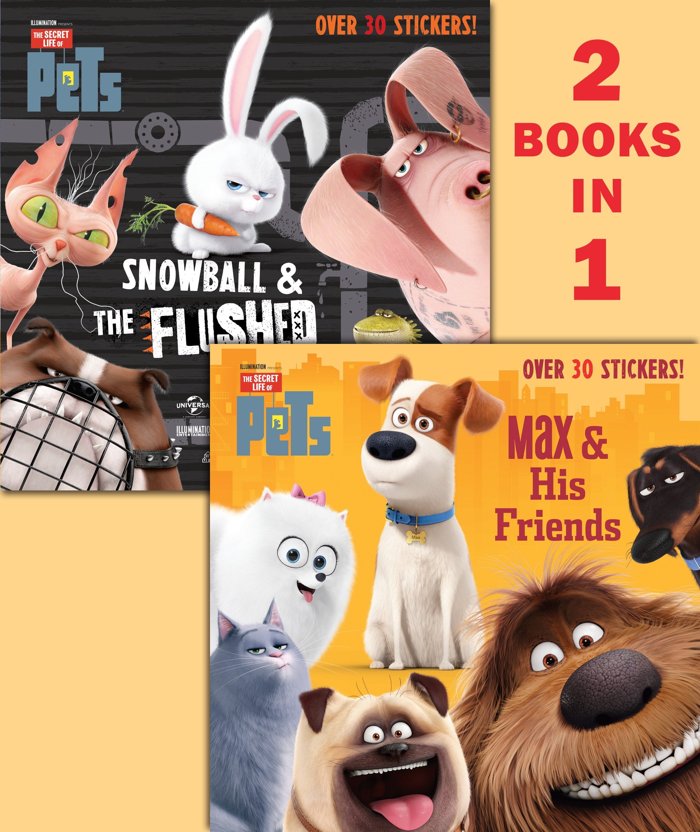 Max & His Friends/Snowball & the Flushed Pets (Secret Life of Pets ...