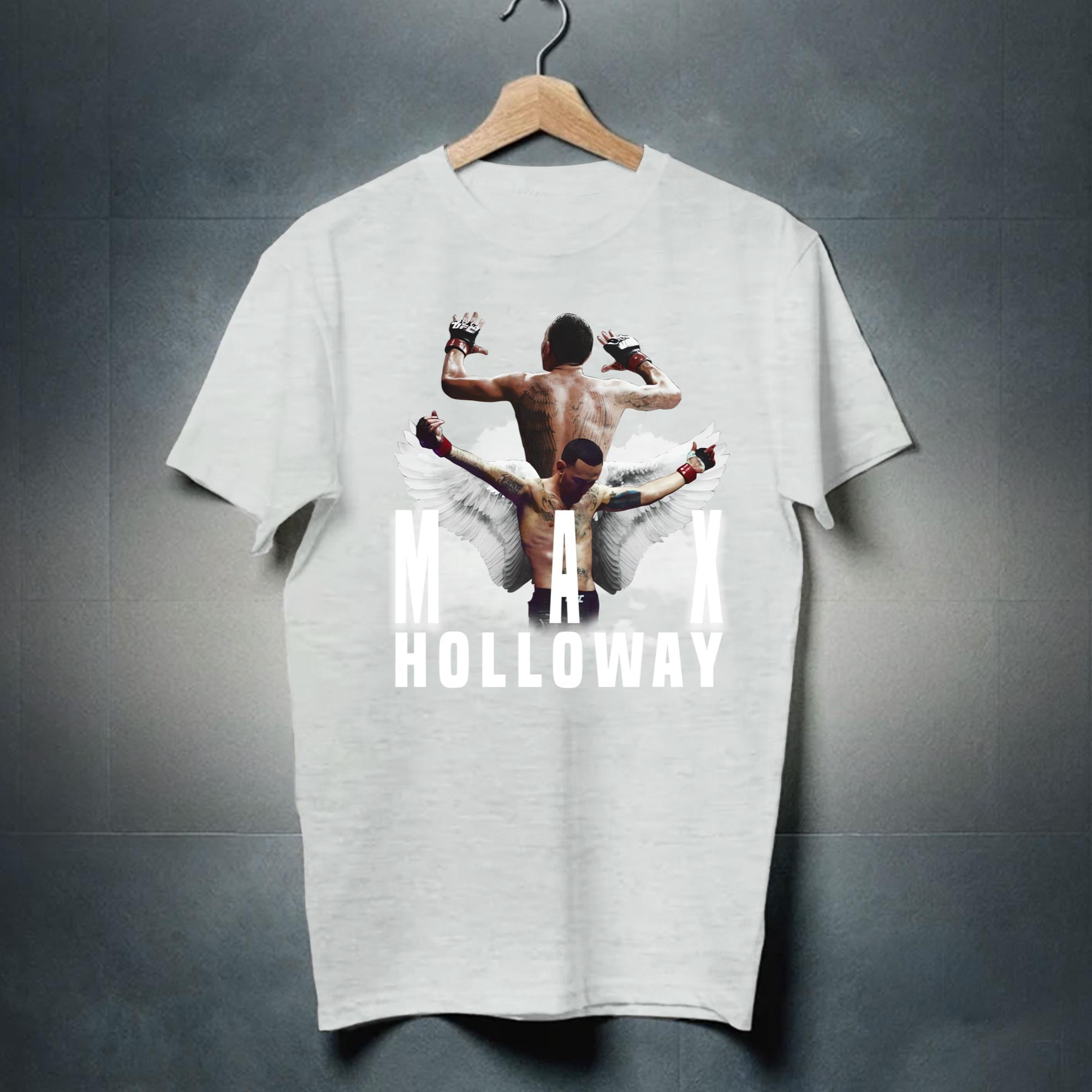 Max Holloway Blessed MMA Vintage 90s Retro Graphic Collage T-Shirt ...