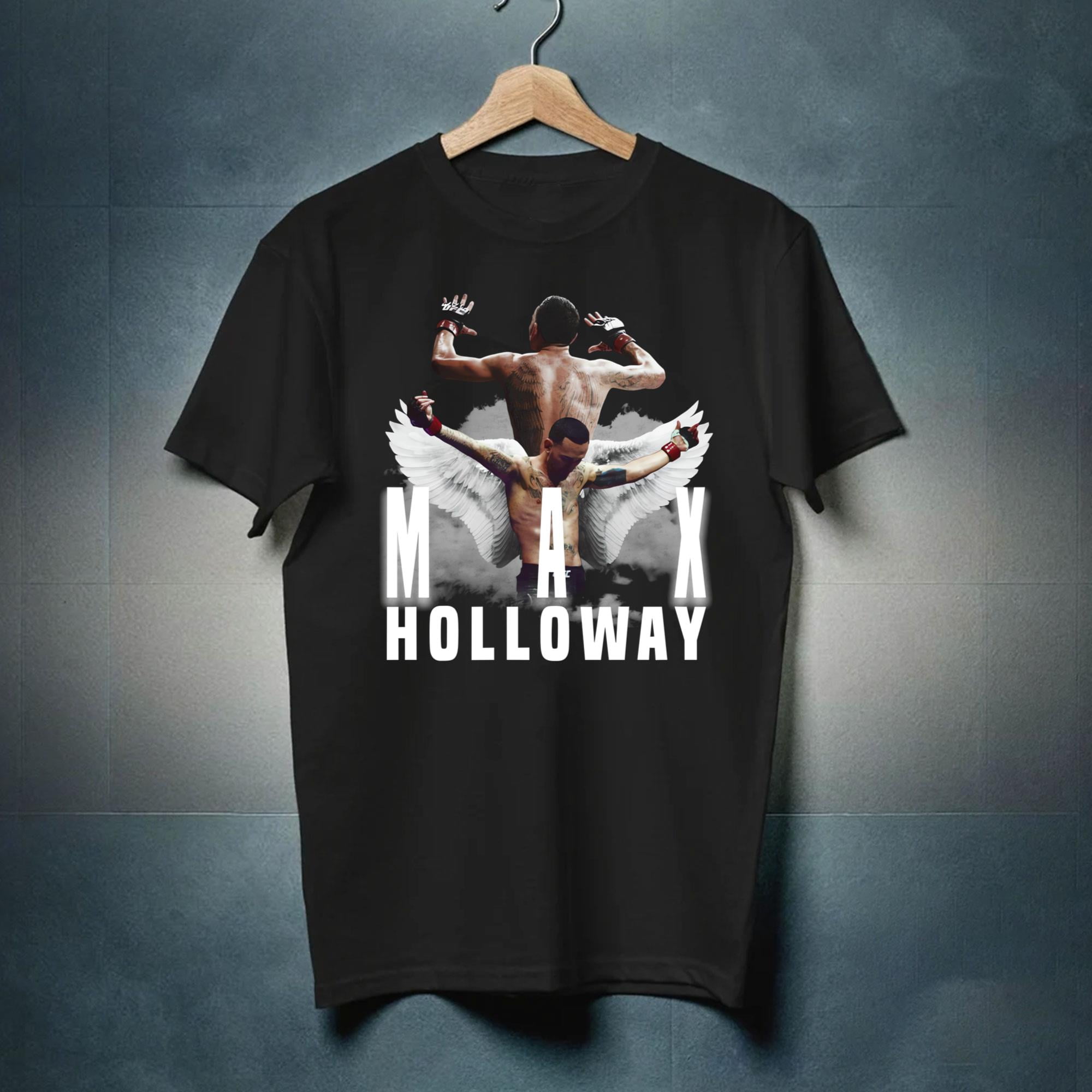Max Holloway Blessed MMA Vintage 90s Retro Graphic Collage T-Shirt ...