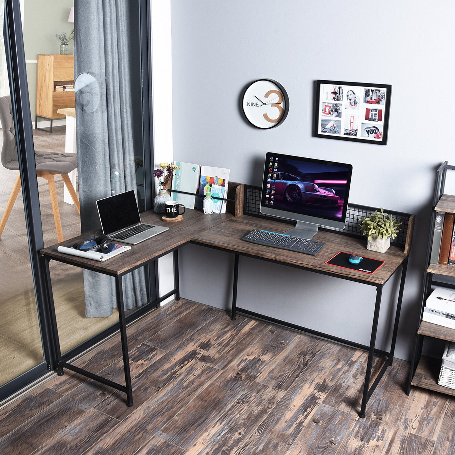 Max L-Shape Desk - Walmart.com