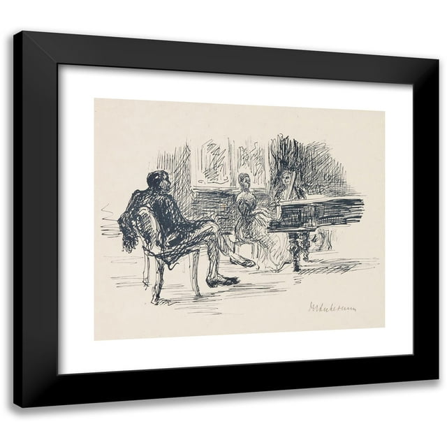 Max Liebermann 17x15 Black Modern Framed Museum Art Print Titled ...