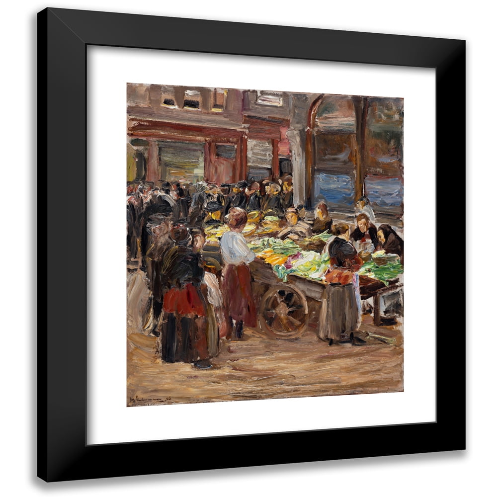 Max Liebermann 20x23 Black Modern Framed Museum Art Print Titled ...