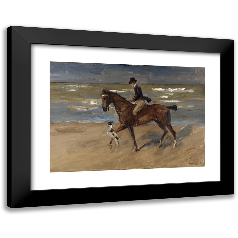 Max Liebermann 24x18 Black Modern Framed Museum Art Print Titled ...