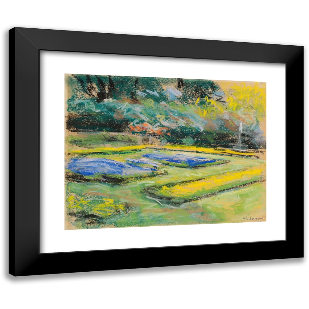 Max Liebermann 24x20 Black Modern Framed Museum Art Print Titled ...