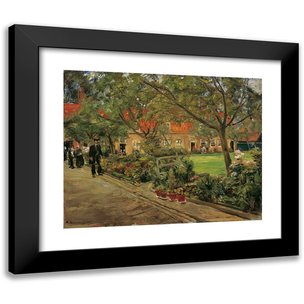 Max Liebermann 24x20 Black Modern Framed Museum Art Print Titled ...