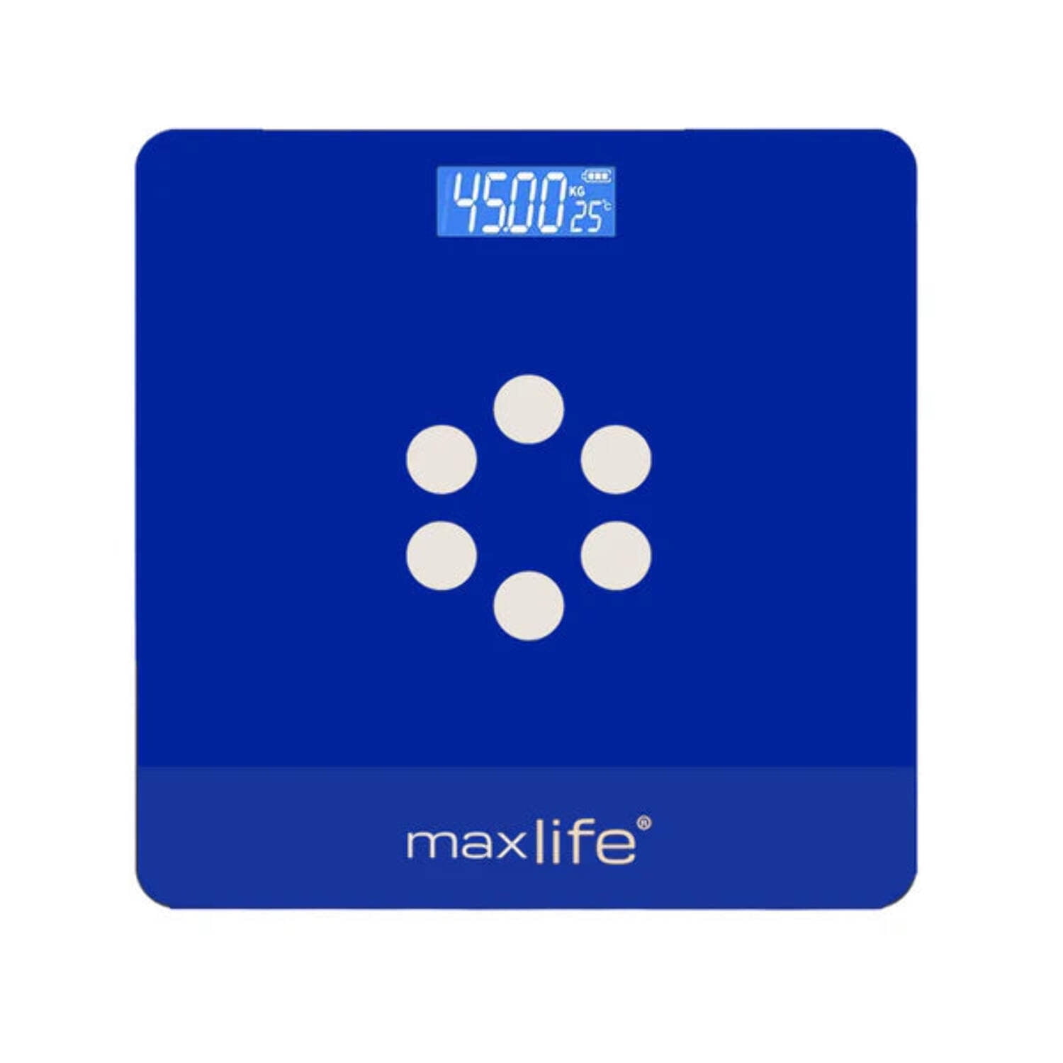 Max Life Digital Body Weight Scale - Step-On Technology, High Accuracy ...