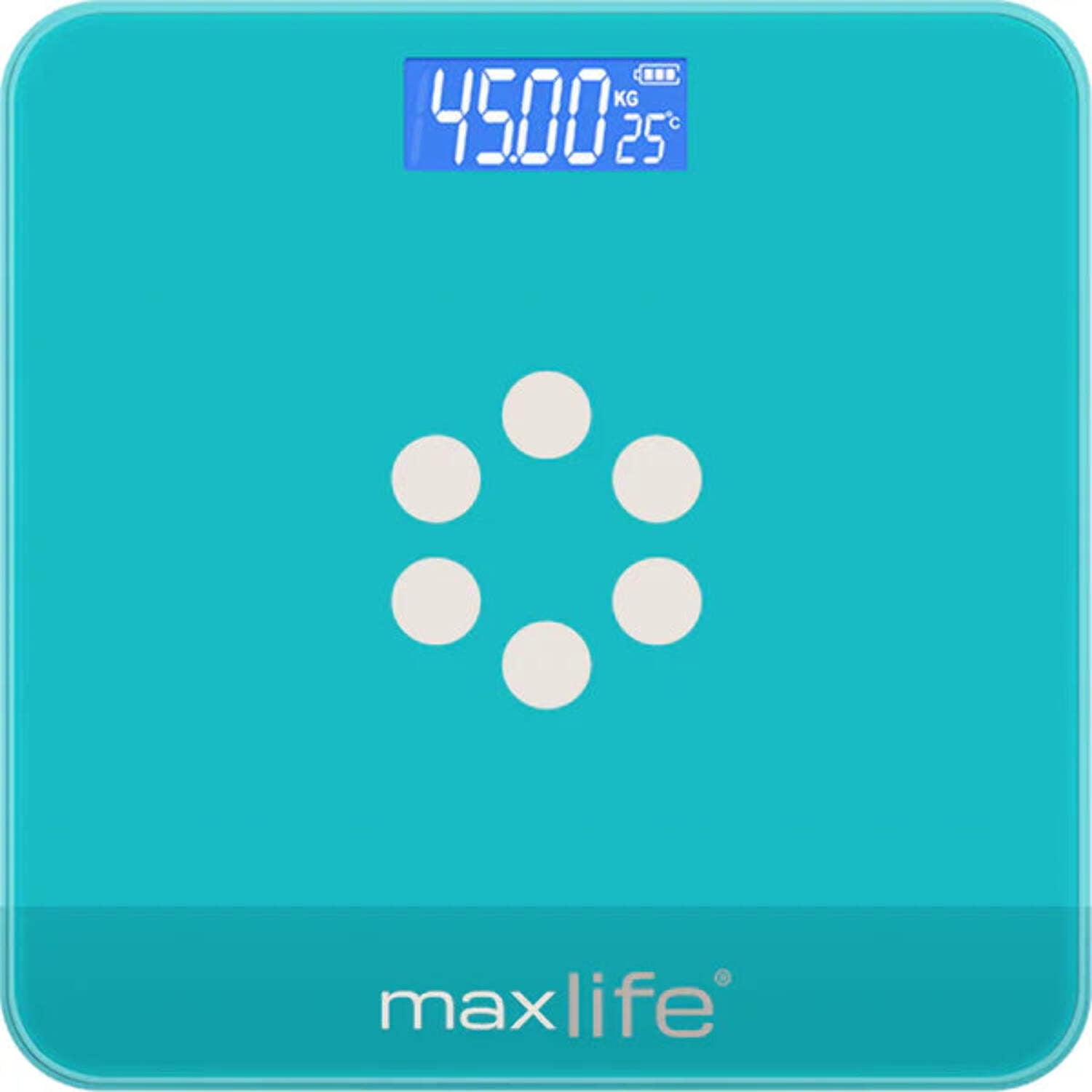 Max Life Digital Body Weight Scale - Step-On Technology, High Accuracy ...