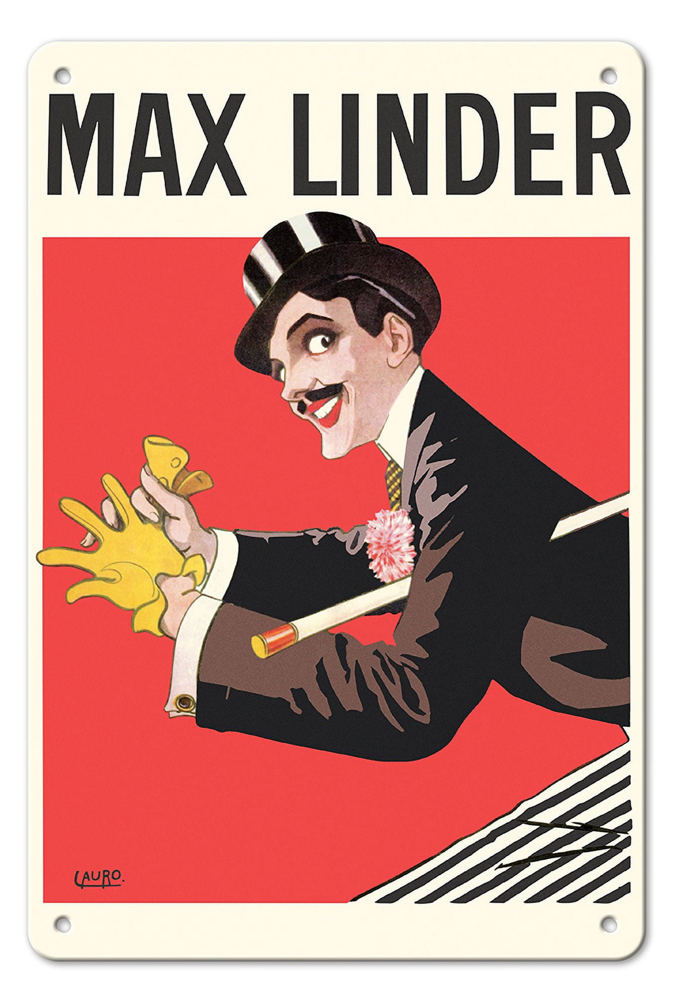 Max Linder - International Silent Film Star - Vintage Film Movie Poster ...