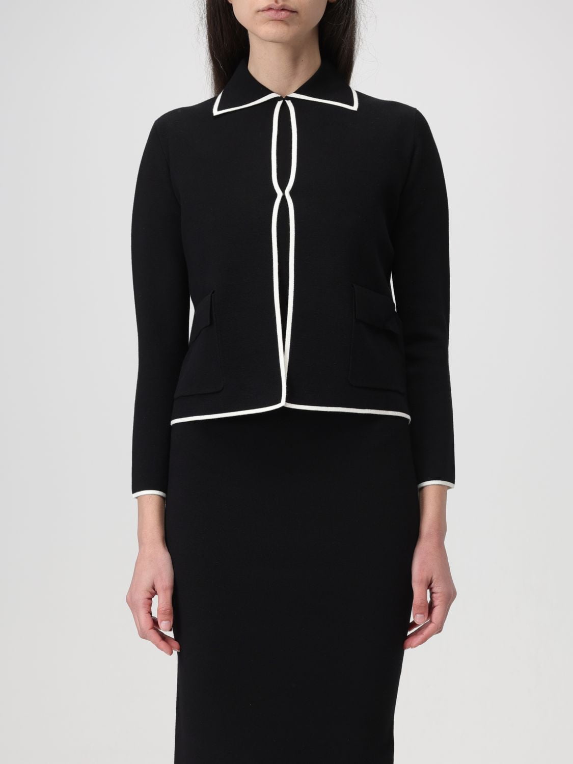 Max Mara Studio Jacket Woman Black Woman - Walmart.com