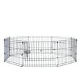 Max & Marlow Portable Dog Playpen, 8-Panel Metal Dog Fence, Indoor ...