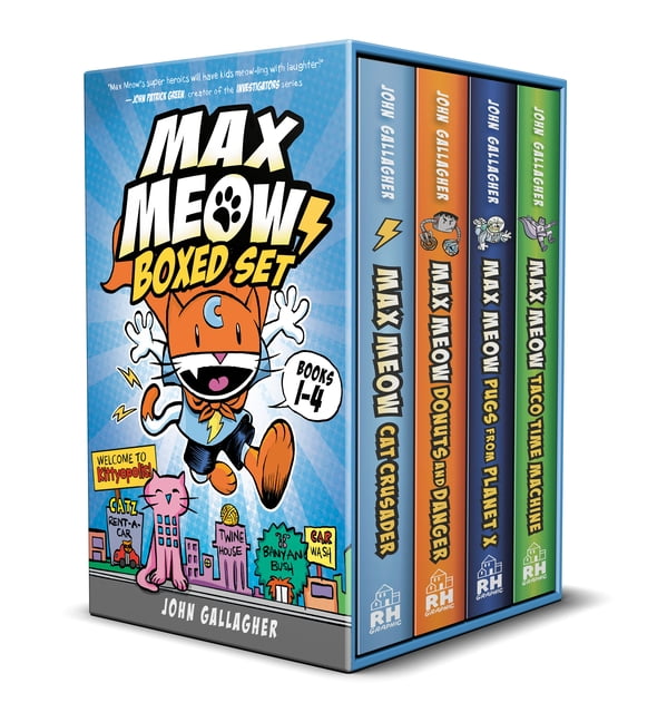 Max Meow Max Meow Boxed Set: Welcome to Kittyopolis (Books 1-4): Max ...