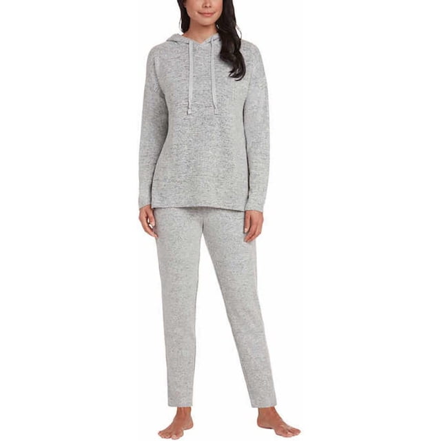 Max Mia Women's 2 Piece Super Soft Live In Lounge Pajama Set - Walmart.com