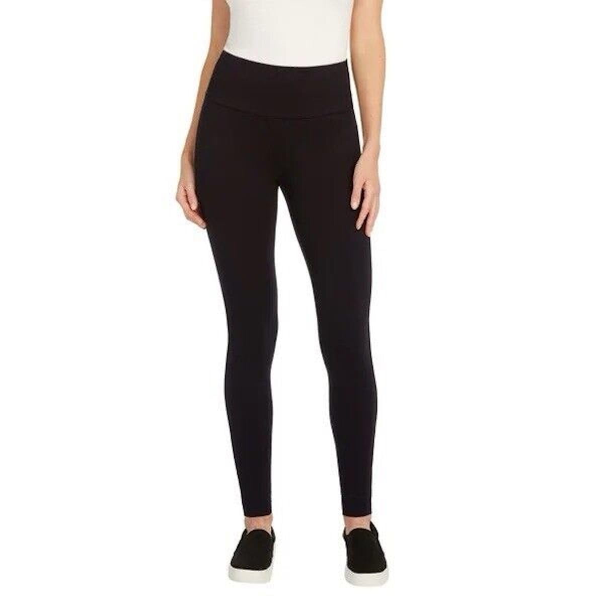 Max & Mia Women's The High Waist French Terry Legging Pant (US, Alpha ...