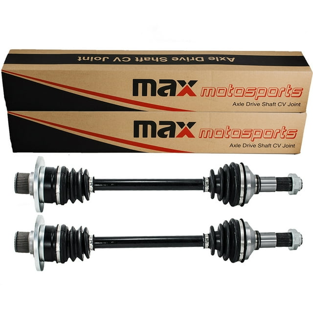 Max Motosports Rear Left & Right CV Axles Set for Yamaha Rhino 660 450 ...