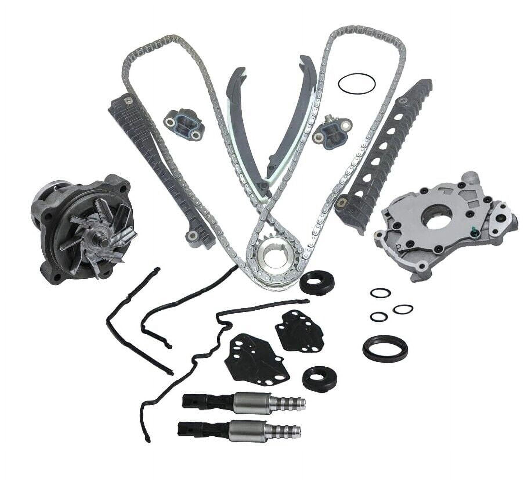 Max Motosports Timing Chain Kit With Oil & Water Pump Cover Gasket Fits ...