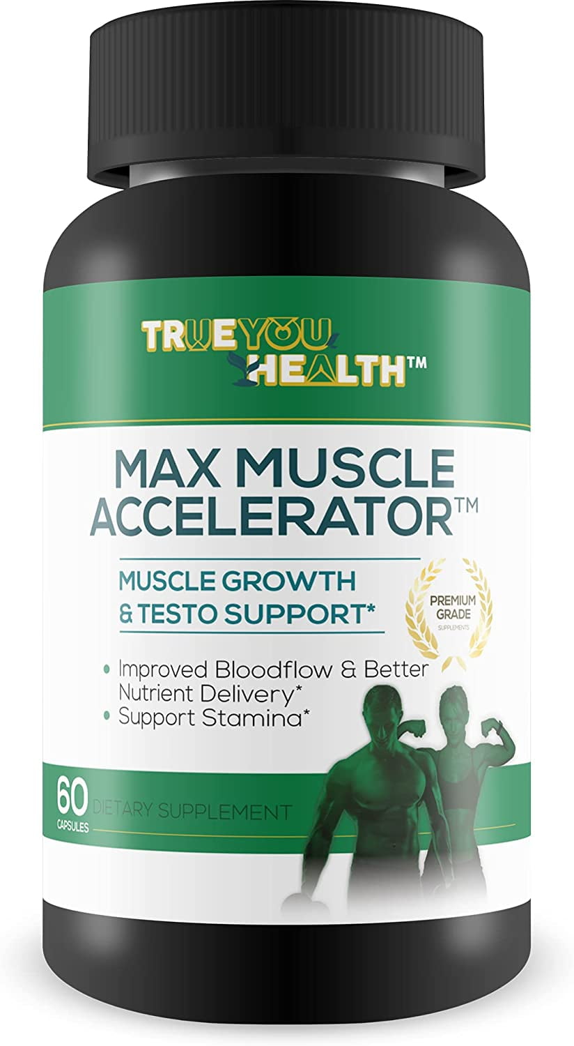 Max Muscle Accelerator - Muscle Growth & Testosterone Support - Aid ...