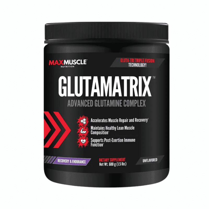 Max Muscle Sports Nutrition Gluta Matrix Advanced Muscle Recovery ...