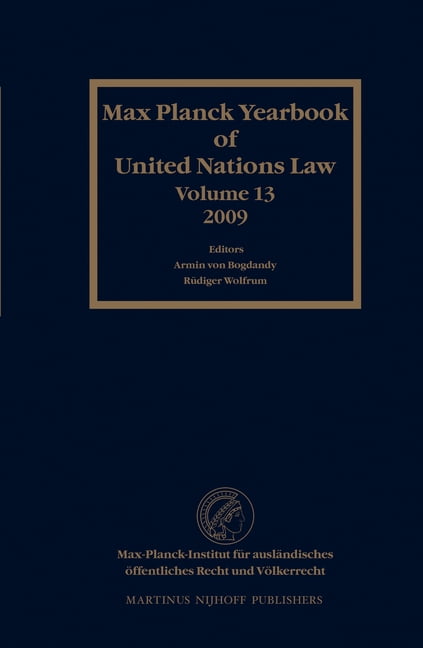 Max Planck Yearbook of United Nations La Max Planck Yearbook of United ...