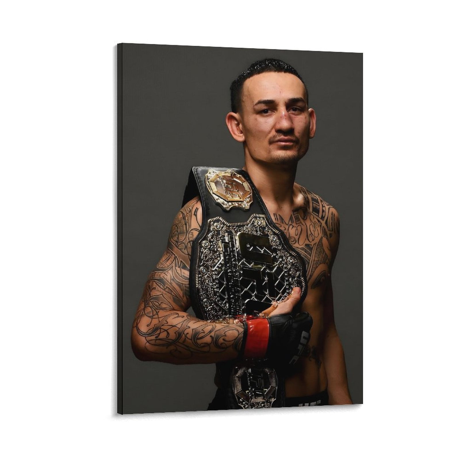 Max Poster Holloway Boxing Professional Boxer Poster (24) Posters Wall ...