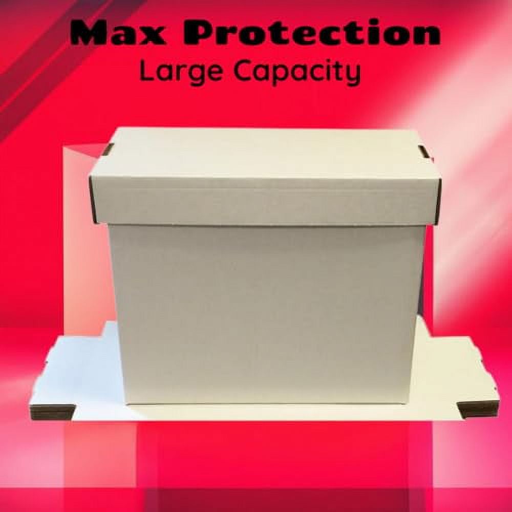 Max Pro 5-Pack Comic Book Storage Short Box | Each Box Holds 150-175 ...