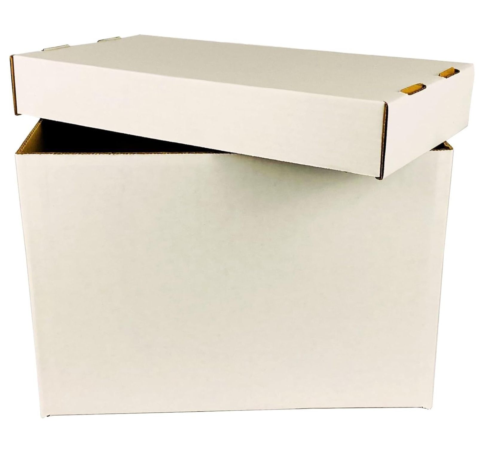 Max Pro Comic Book Storage Boxes - Short Cardboard White Case for 150 ...